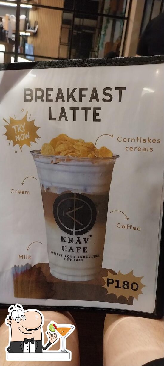 Menu at Krav Cafe Calamba, Calamba