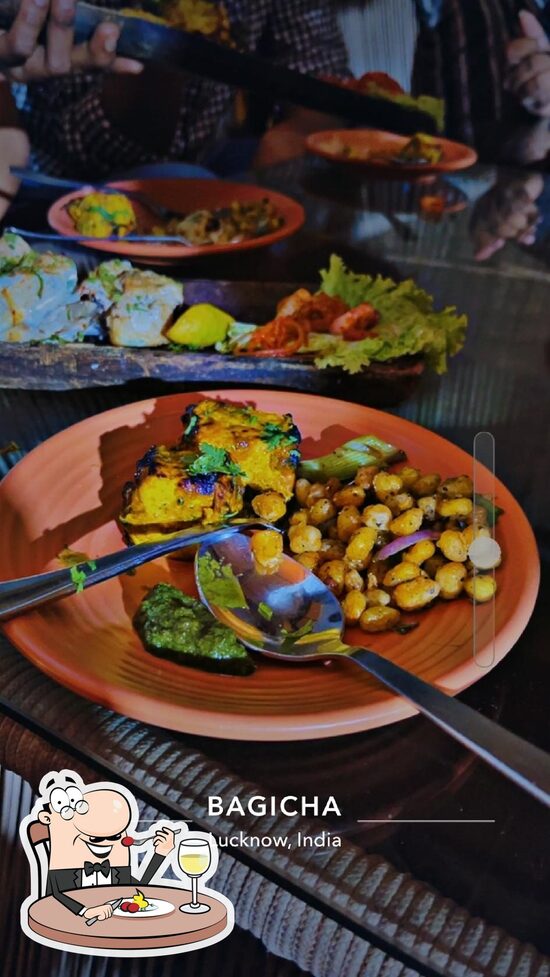 Menu at Bagicha - By Dayal Bagh, Lucknow