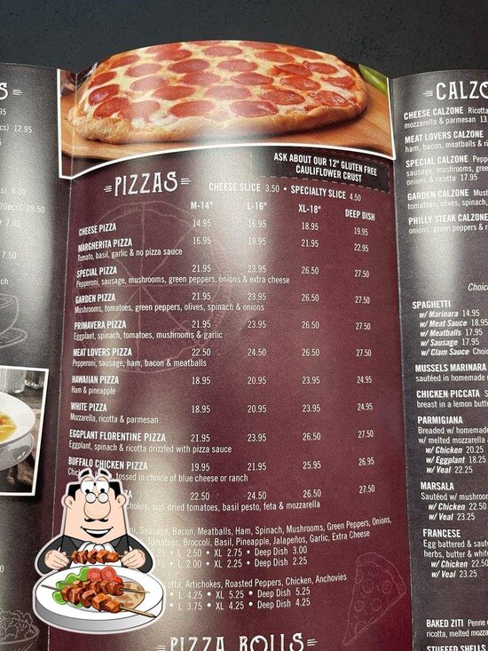 Menu at Dannys Pizza Express pizzeria, Boynton Beach