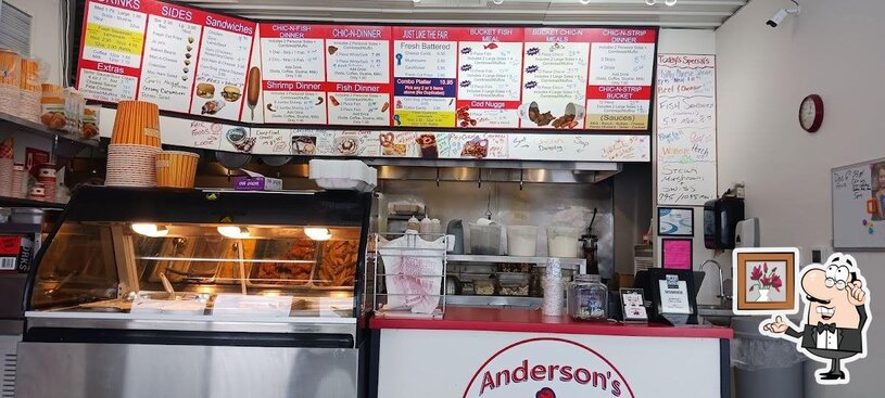 Anderson's Chic-n-Fish, Chippewa Falls - Restaurant menu, prices and ...