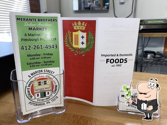 Merante Brothers Italian American Market, Pittsburgh - Restaurant menu ...