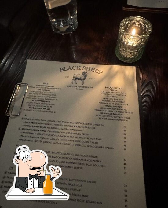 Menu at Black Sheep Bar and Provisions, Garwood