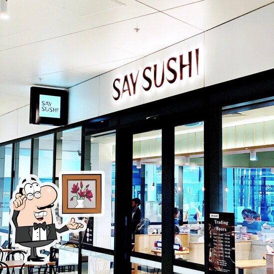 Menu at Say sushi restaurant, Southport