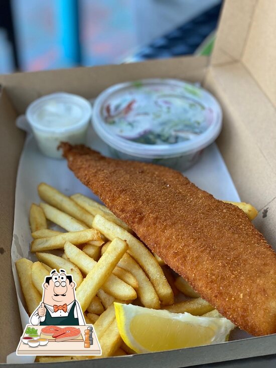 Carta de Blue Shed Fish & Chips Cafe, Roma, 81 Charles St