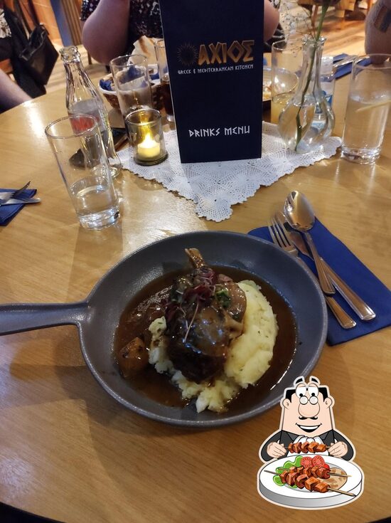 Menu at Axios Greek & Mediterranean Kitchen restaurant, Grimsby