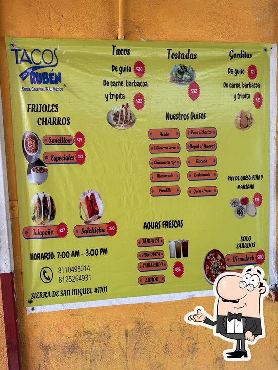 Tacos Rubén, Santa Catarina - Menú del restaurante, precios y reseñas
