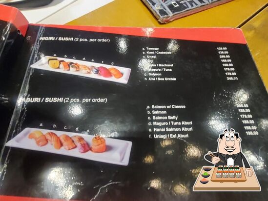 Menu at Ikebukuro Japanese Resto Bar, Angeles