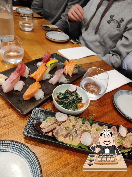 Menu at Taku restaurant, Elsternwick