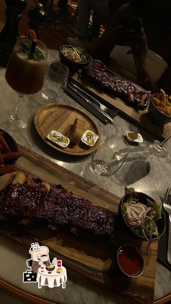 Menu au La Ruche Steak & Ribs - Atomium, Bruxelles, Av. de l'Atomium 6