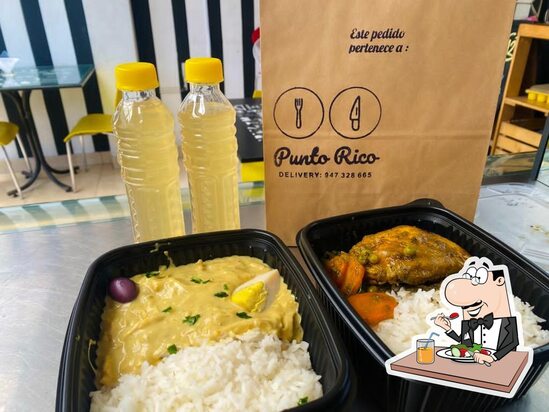 Carta de Restaurante Punto Rico, San Juan de Miraflores