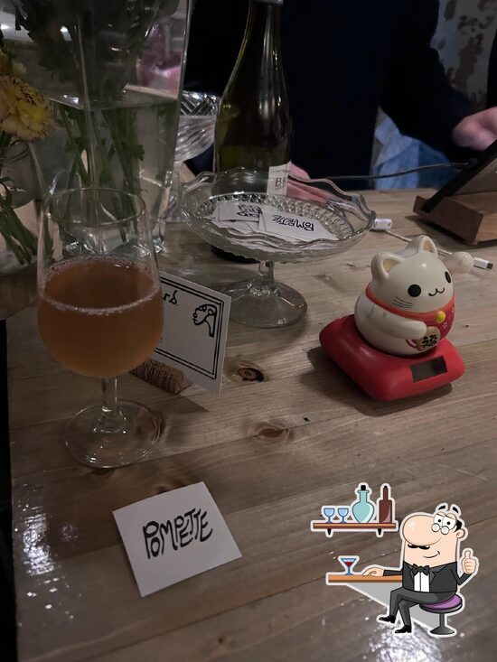 Menu at Pompette pub & bar, Copenhagen