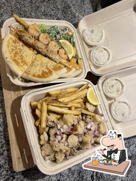 Menu at OPA! of Greece Colwood Corners restaurant, Colwood
