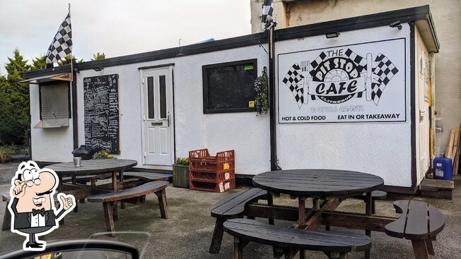 Menu at Pit Stop Cafe, Clitheroe