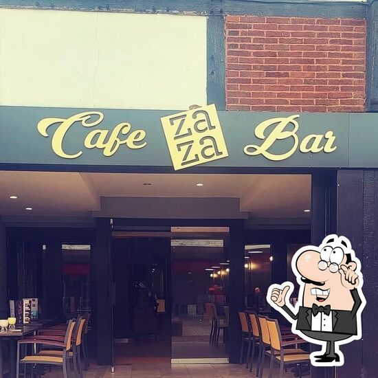 Menu at zaza cafe bar, Northwich