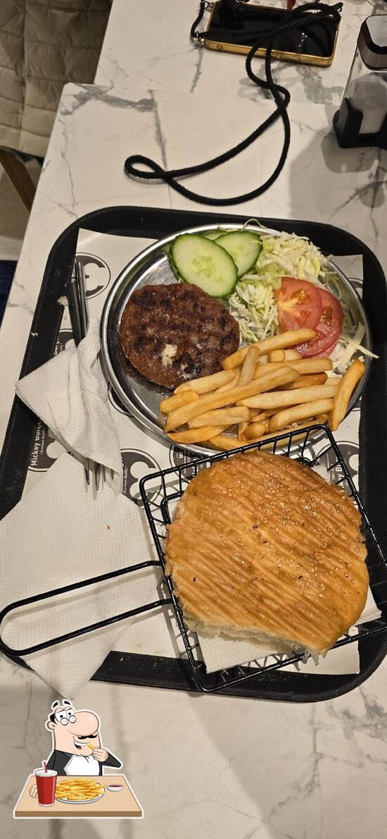 Menu at Miki Burger House restaurant, Bitola, 28JM+4WR