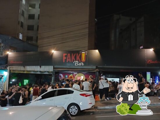 Menu at Fakku Bar, São Paulo
