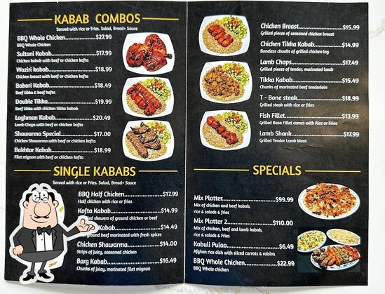 Bakhtar Kabab - Afghan Restaurant, Mississauga - Restaurant menu ...