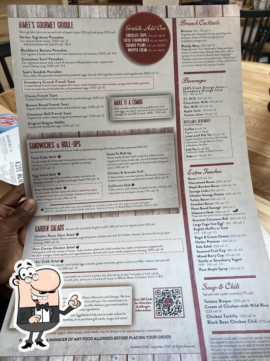 Egg Harbor Cafe, Oak Park - Restaurant menu, prices and reviews