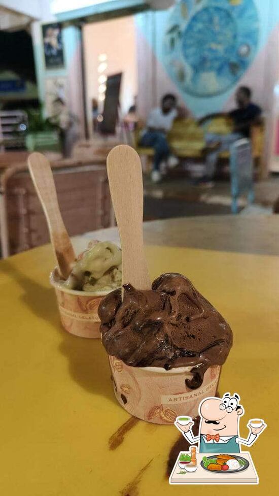 Menu at Cream Choc Gelato, Anjuna