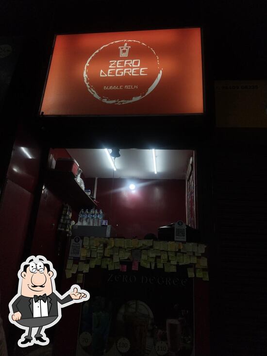 Menu at Zero degree, Coimbatore