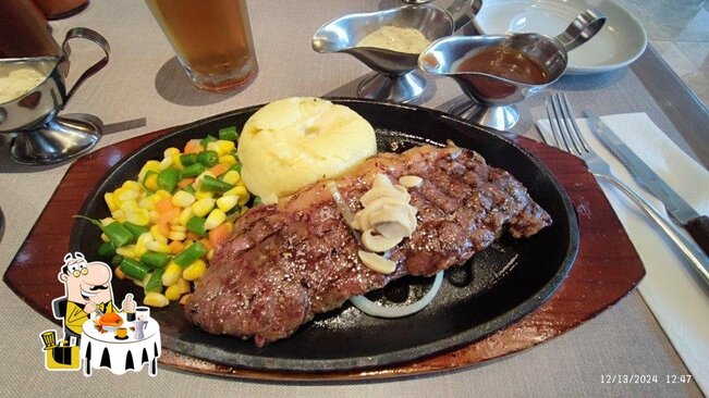 Menu at Steak 21 Plaza Indonesia restaurant, Central Jakarta