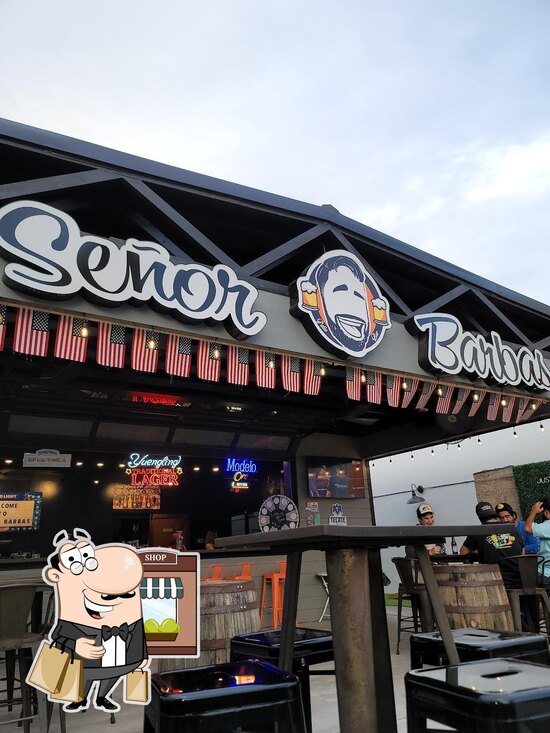 Menu at Señor Barbas, Weslaco