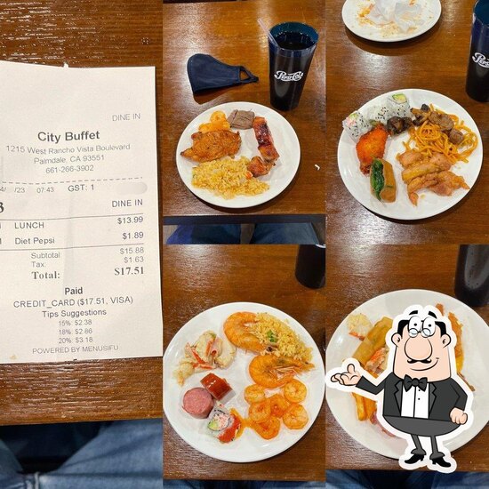 CITY BUFFET, Palmdale - Restaurant menu, prices and reviews