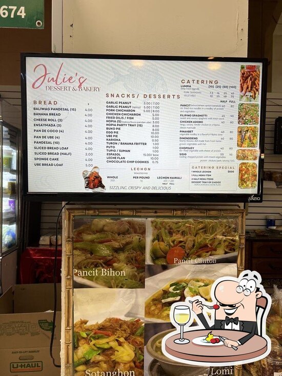 Julie's Bakery, San Diego - Restaurant menu, prices and reviews
