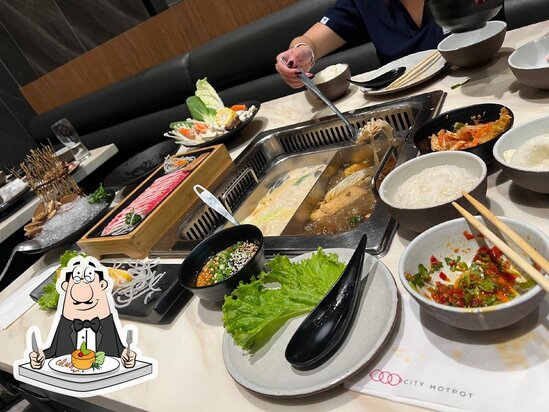 Menu at City Hot Pot restaurant, Taguig
