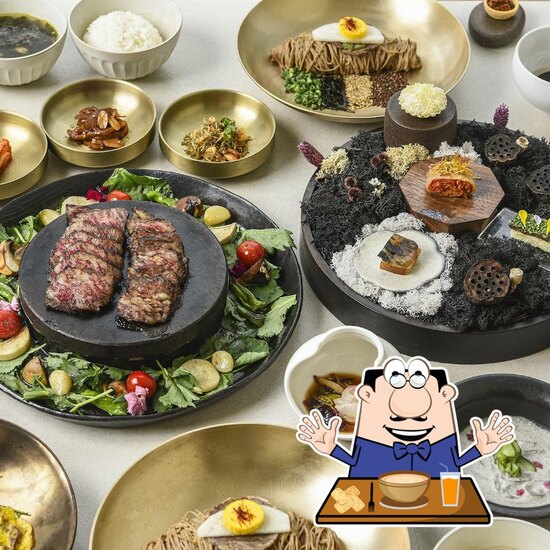 Menu at Bloom in the Palace Lotte World Mall restaurant, Seoul