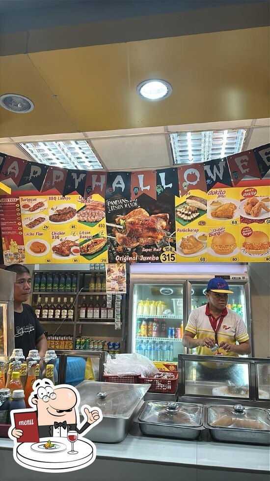 Menu at Andok's Iligan1 restaurant, Iligan City