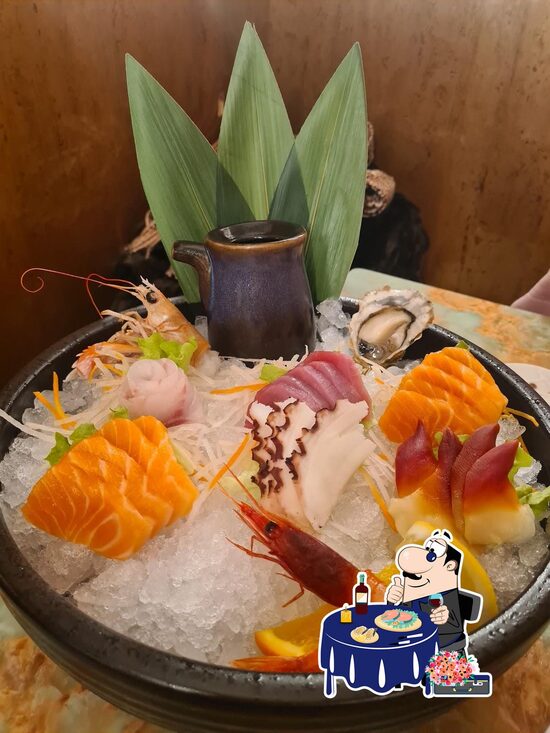 Menu au SushiTO restaurant, Mappano
