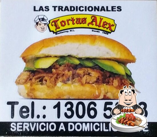 Carta del restaurante Tortas Alex Sucursal Elite, Monterrey
