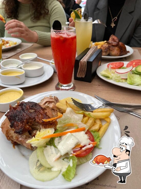 Carta del restaurante Villa Chicken Miraflores, Lima, C. 2 del Mayo 618