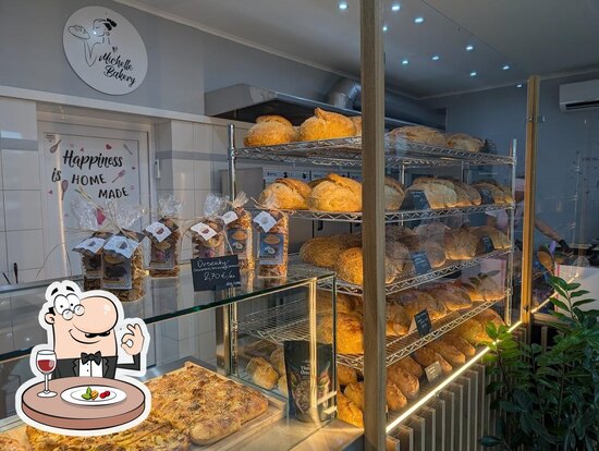 Menu at Michelle Bakery, Trenčianske Stankovce