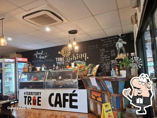 Menu at Territory True Cafe, Durack