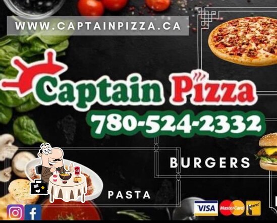 Captain Pizza, Valleyview - Restaurant menu, prices and reviews