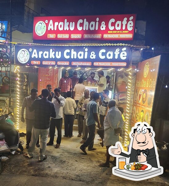 Menu at ARAKU CHAI CAFE, India