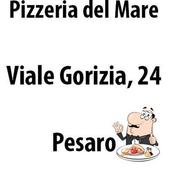 Menu da Pizzeria del Mare, Pesaro